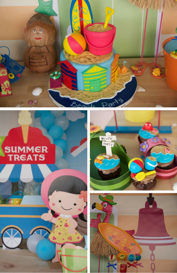 Beach Party Inspirations - Birthday Party Ideas for Kids