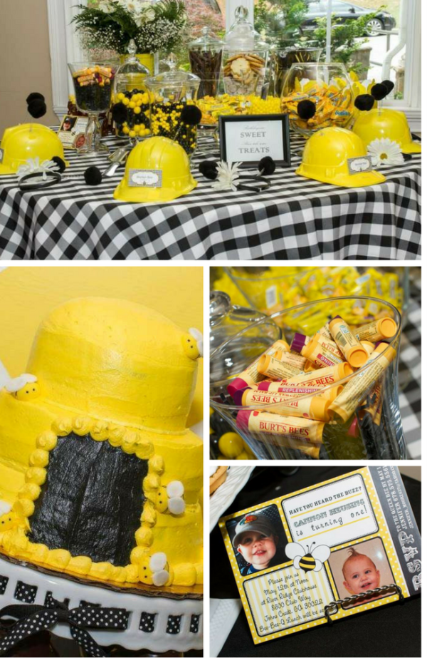 Bee Party Inspirations - Birthday Party Ideas for Kids
