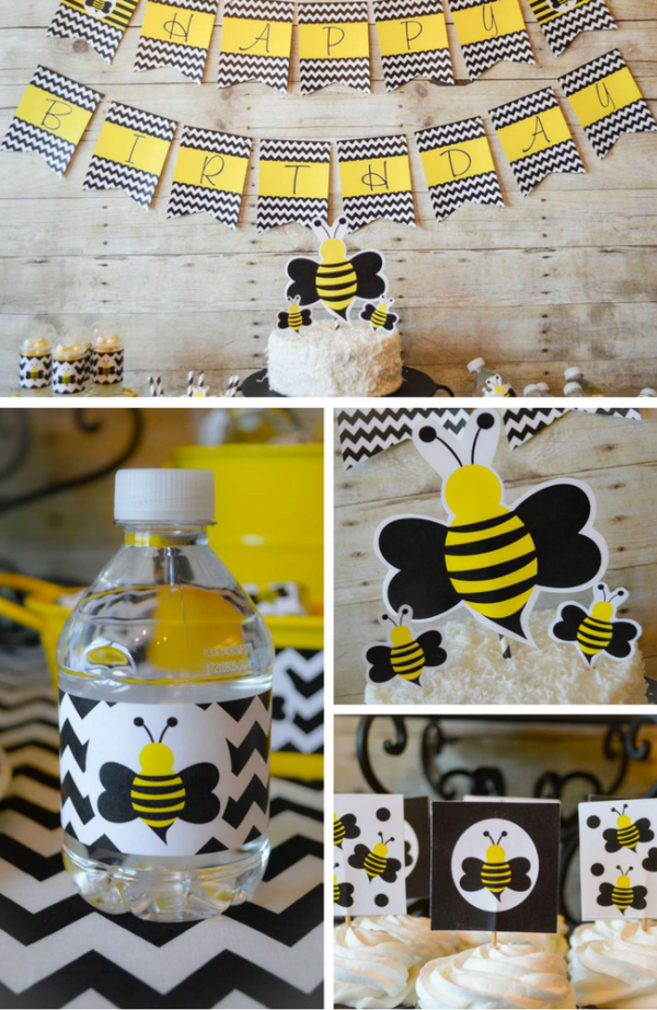 Bee Party Inspirations - Birthday Party Ideas for Kids