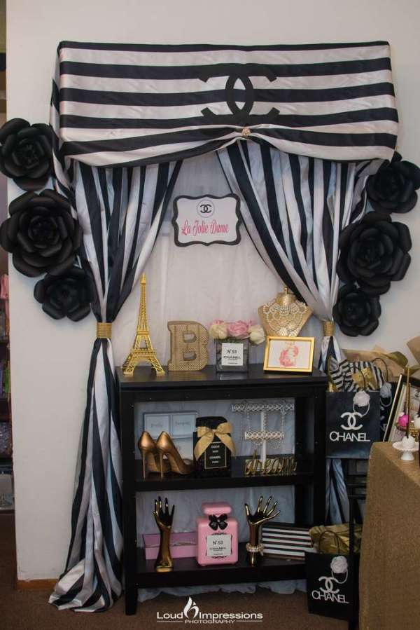 Super Chic Chanel Inspired Birthday Party - Birthday Party Ideas for Kids