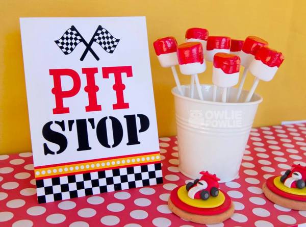 Classic Race Car Birthday Party - Birthday Party Ideas for Kids