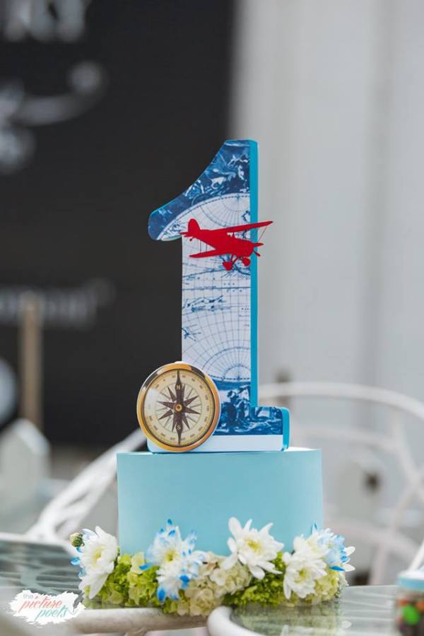 Vintage Airplane First Birthday - Birthday Party Ideas for Kids