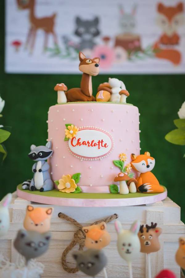 Rustic Woodland Animal Party - Birthday Party Ideas for Kids