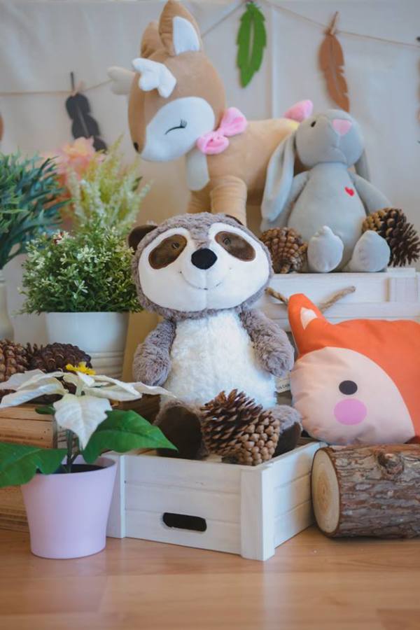 Rustic Woodland Animal Party - Birthday Party Ideas for Kids